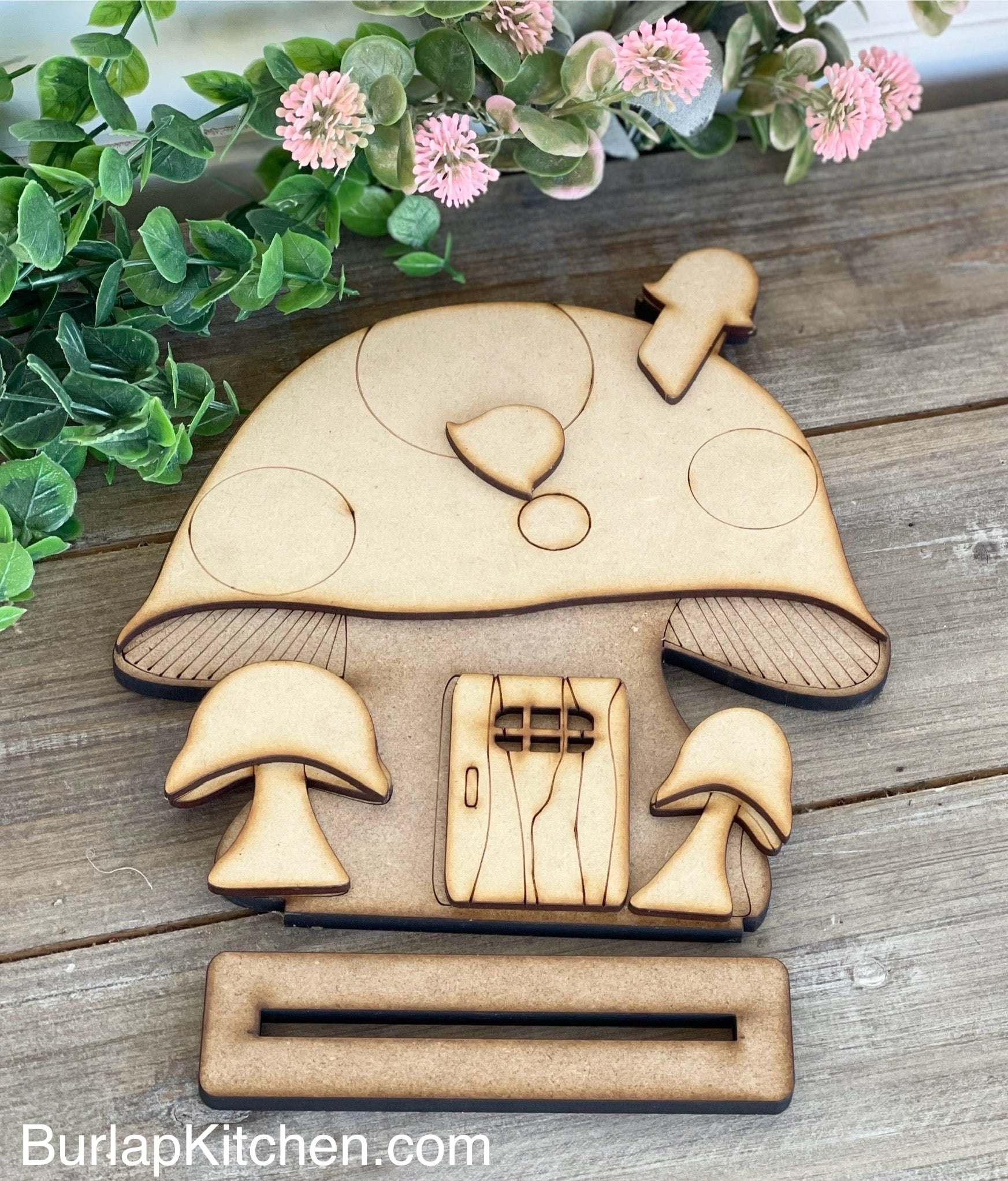 Garden House Mushroom - (DIY Craft Kit) – Burlap Kitchen